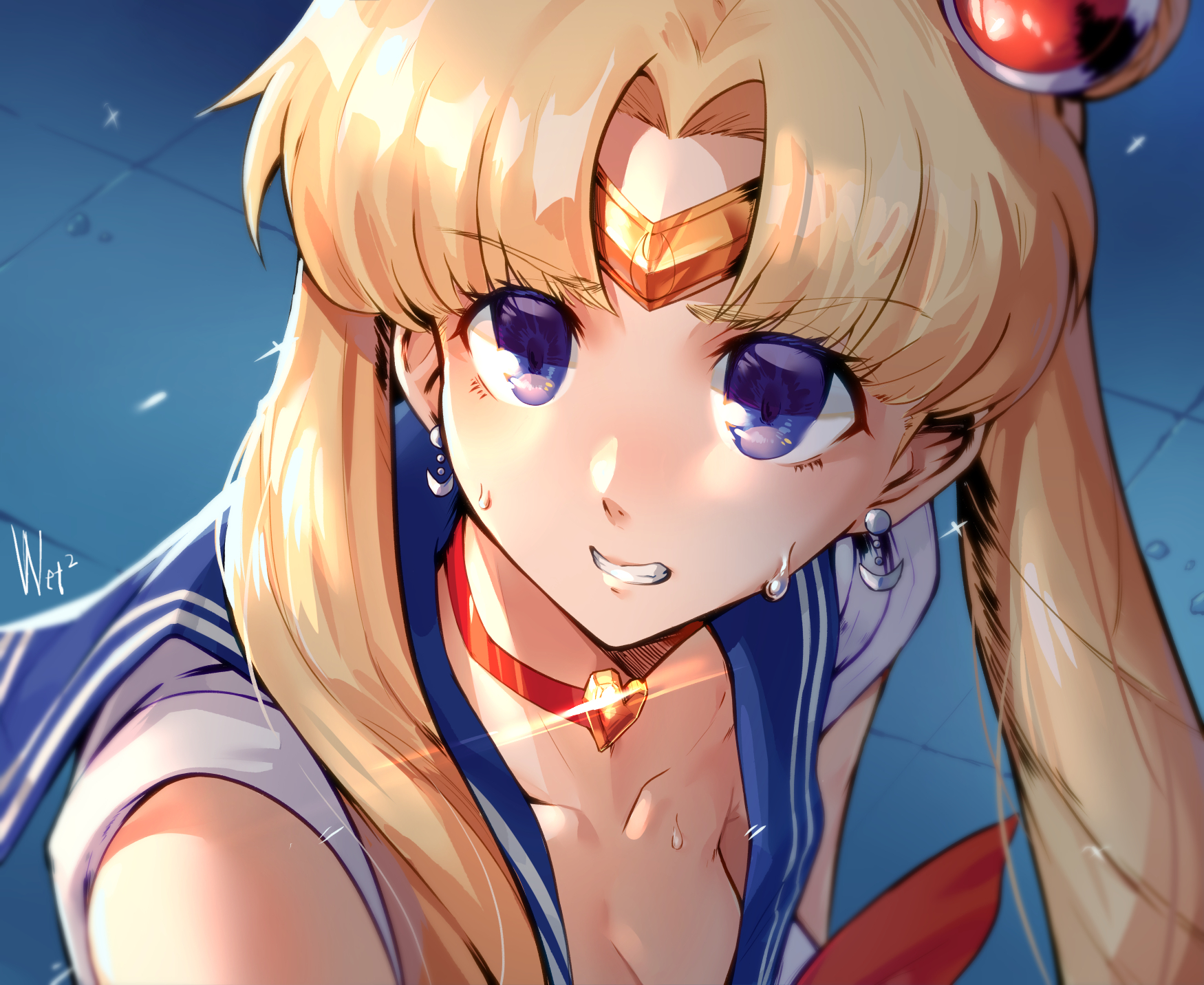 Sweaty Sailor Moon [Sailor Moon Redraw Challenge] | Scrolller
