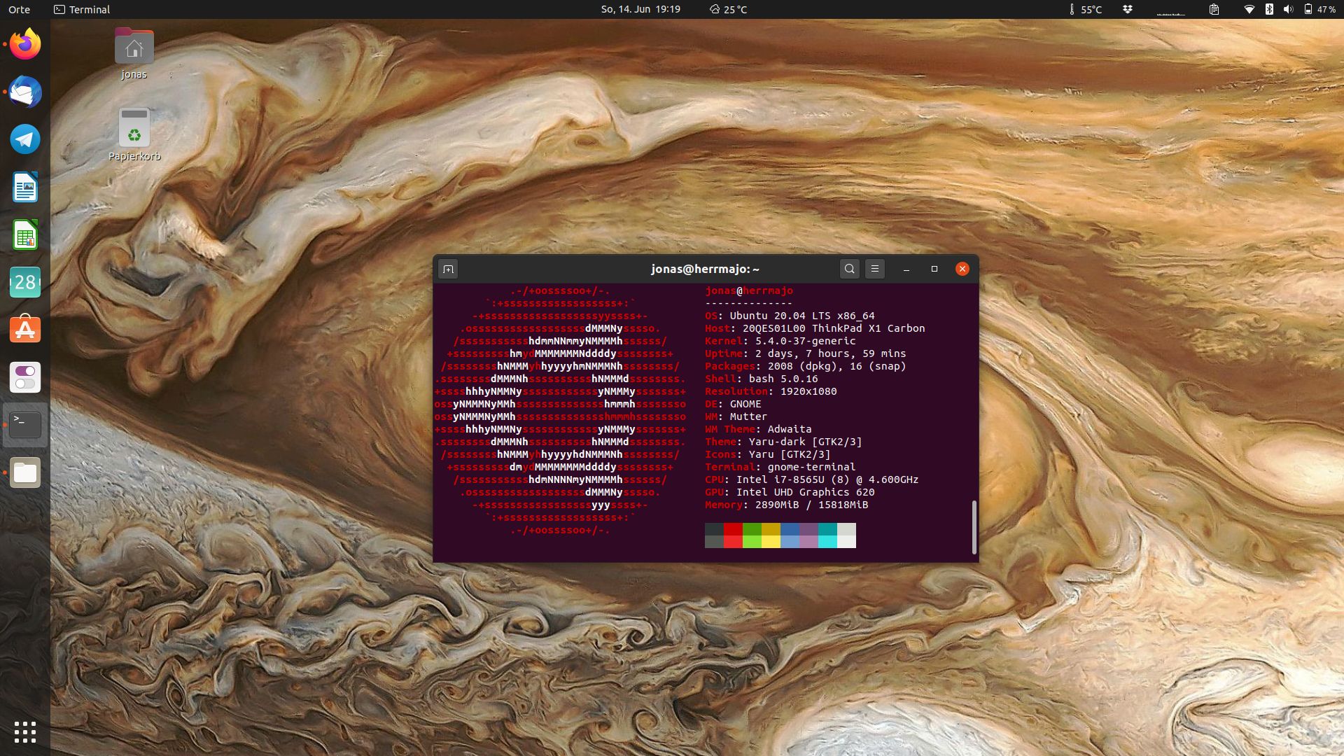 Switched to Ubuntu after over 10 years of Windows and MacOS. It runs so smoothly on the Thinkpad ...