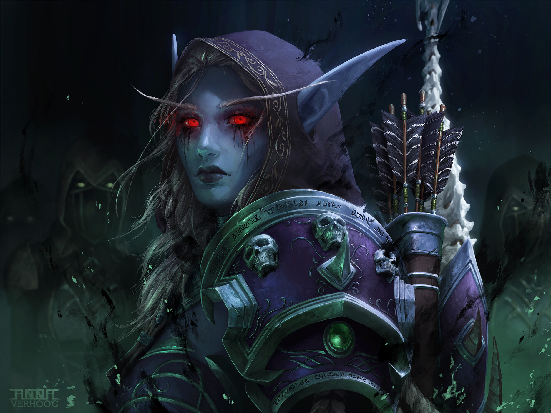 Sylvanas Windrunner by Anna Verhoog | Scrolller