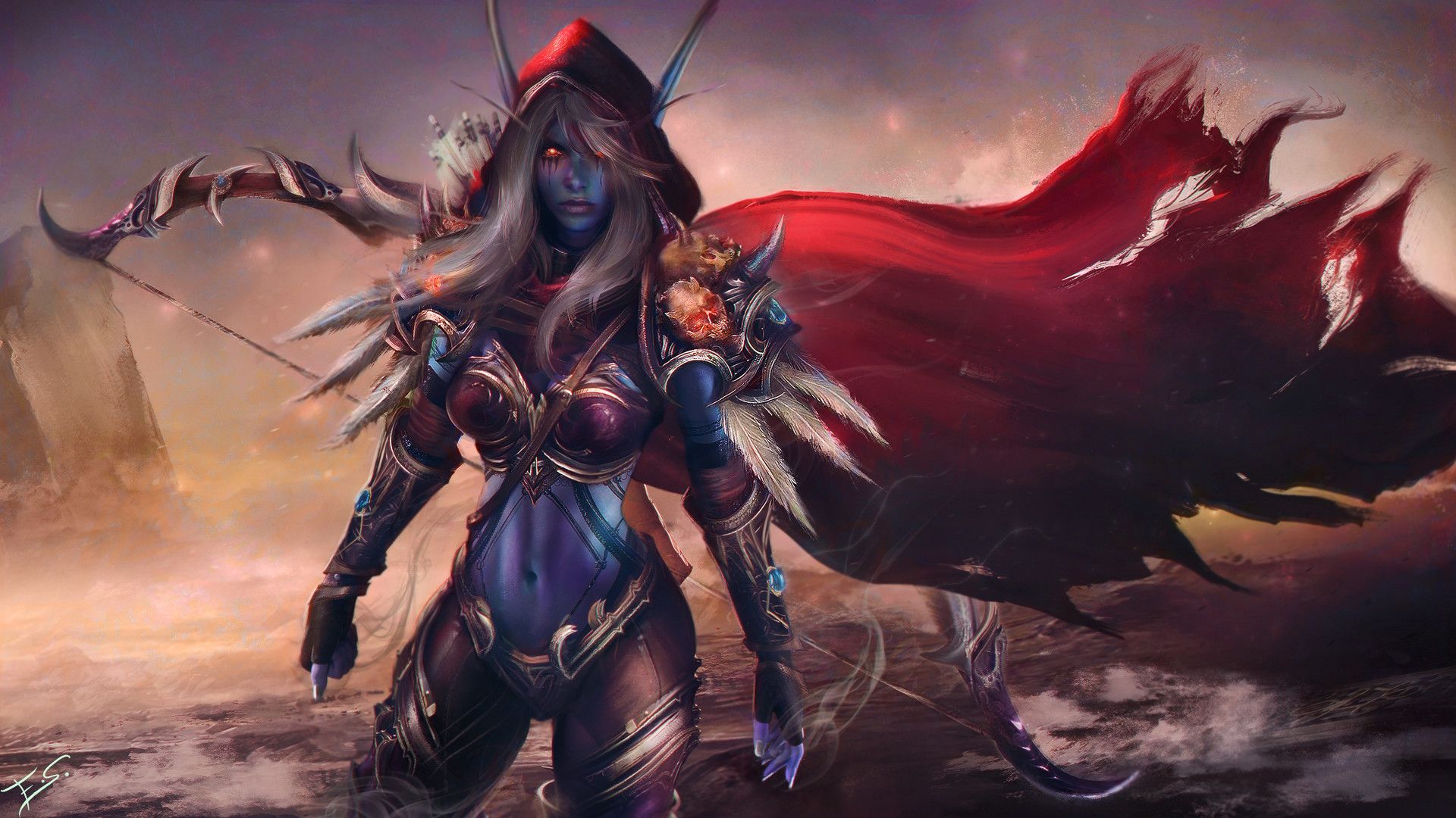 Sylvanas Windrunner by Eddy Shinjuku | Scrolller