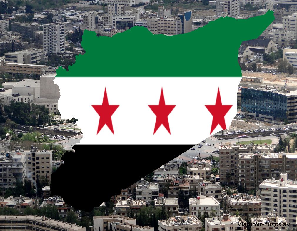 Syria Flag Map | Scrolller