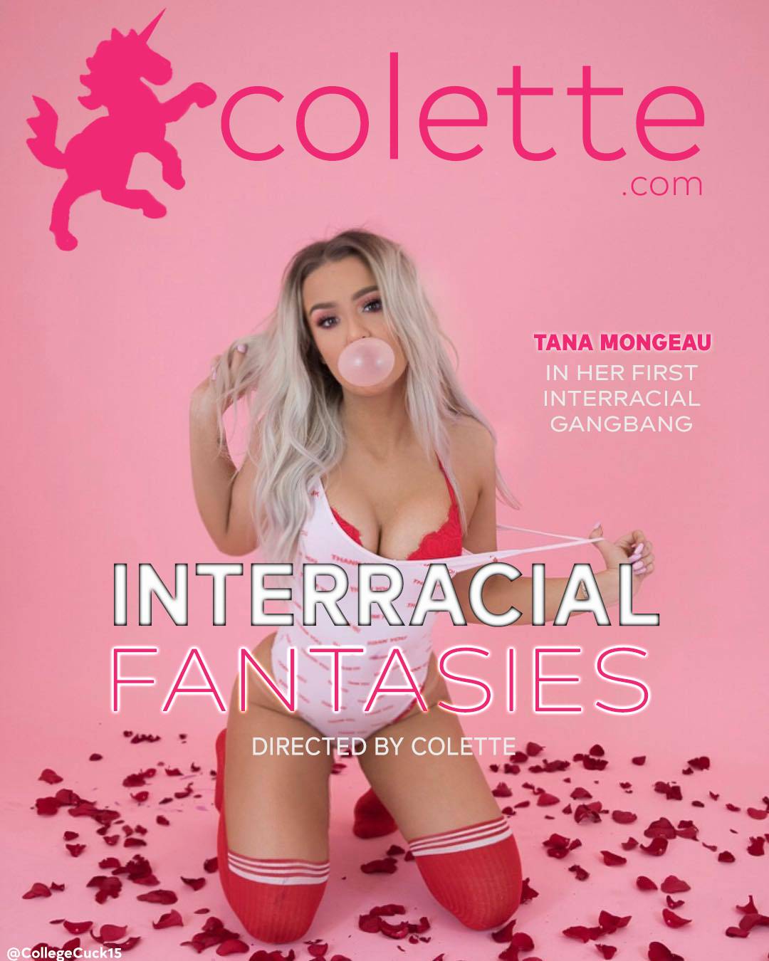 Tana Mongeau: First Interracial Gangbang on Colette | Scrolller