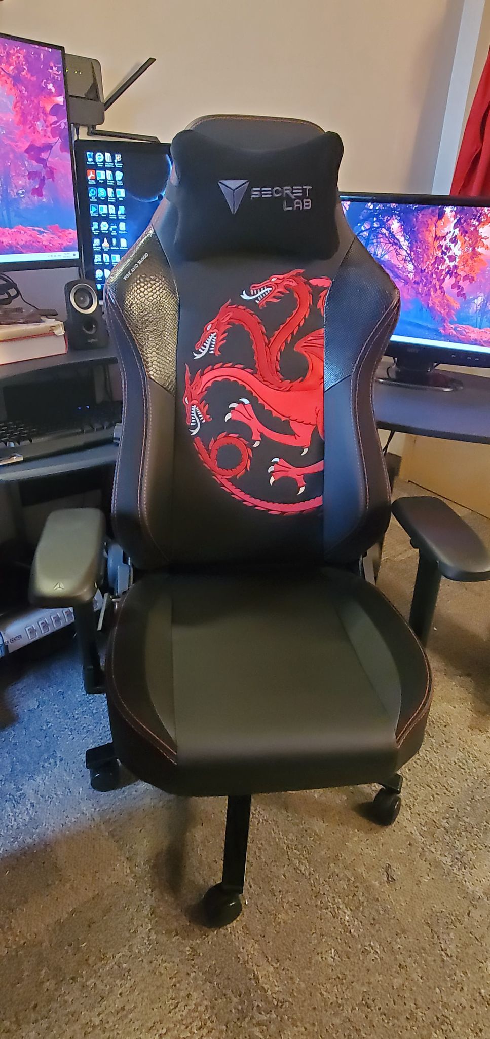 Targaryen Titan Finally Here #Secretlab | Scrolller