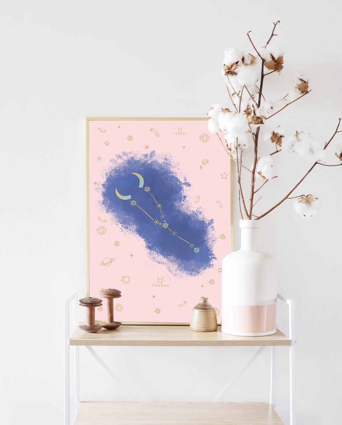 Taurus Sign Poster | Scrolller