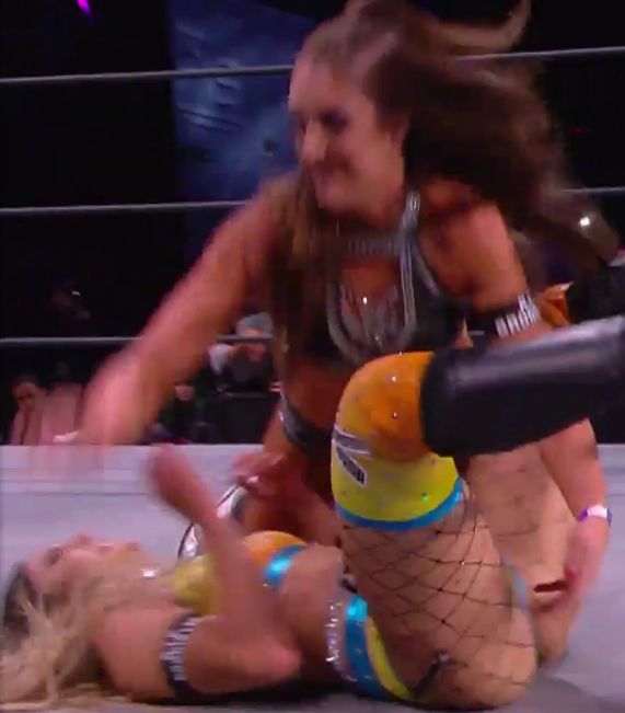 Tay Conti and Britt Baker) 1 in pink and 1 in stink))) | Scrolller