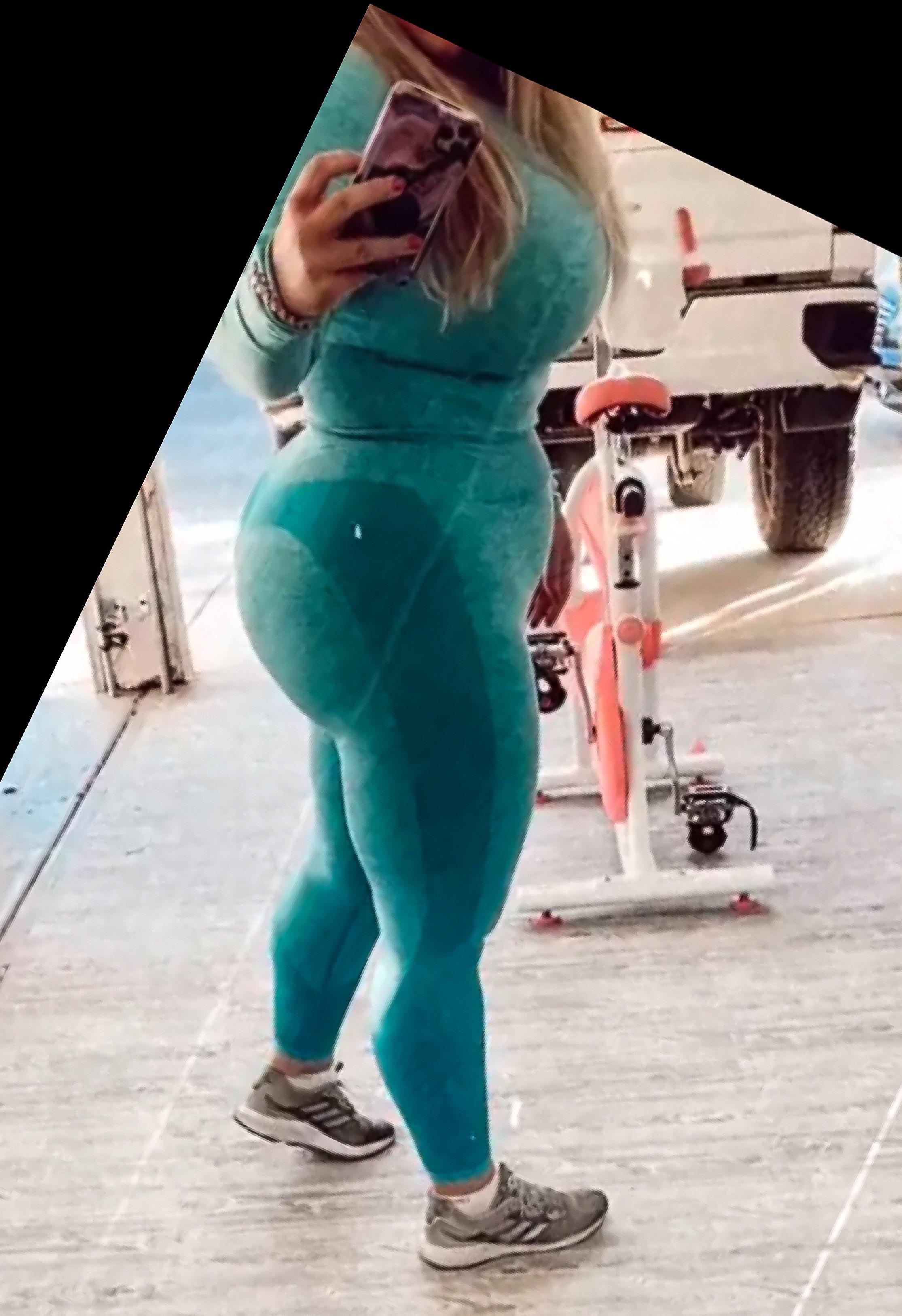 Taya’s been spending a lot of time in her home gym, but mostly just ... Taya’s been spending a lot of time in her home gym, but mostly just ...