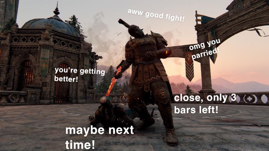 Teaching your friend for honor: | Scrolller