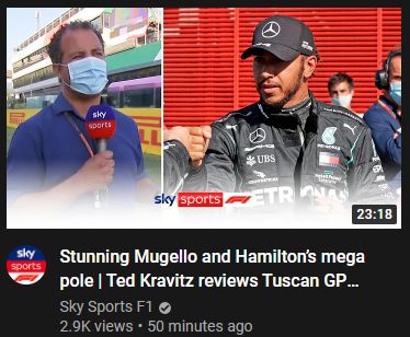 Ted reviews Hamilton's MEGA pole | Scrolller