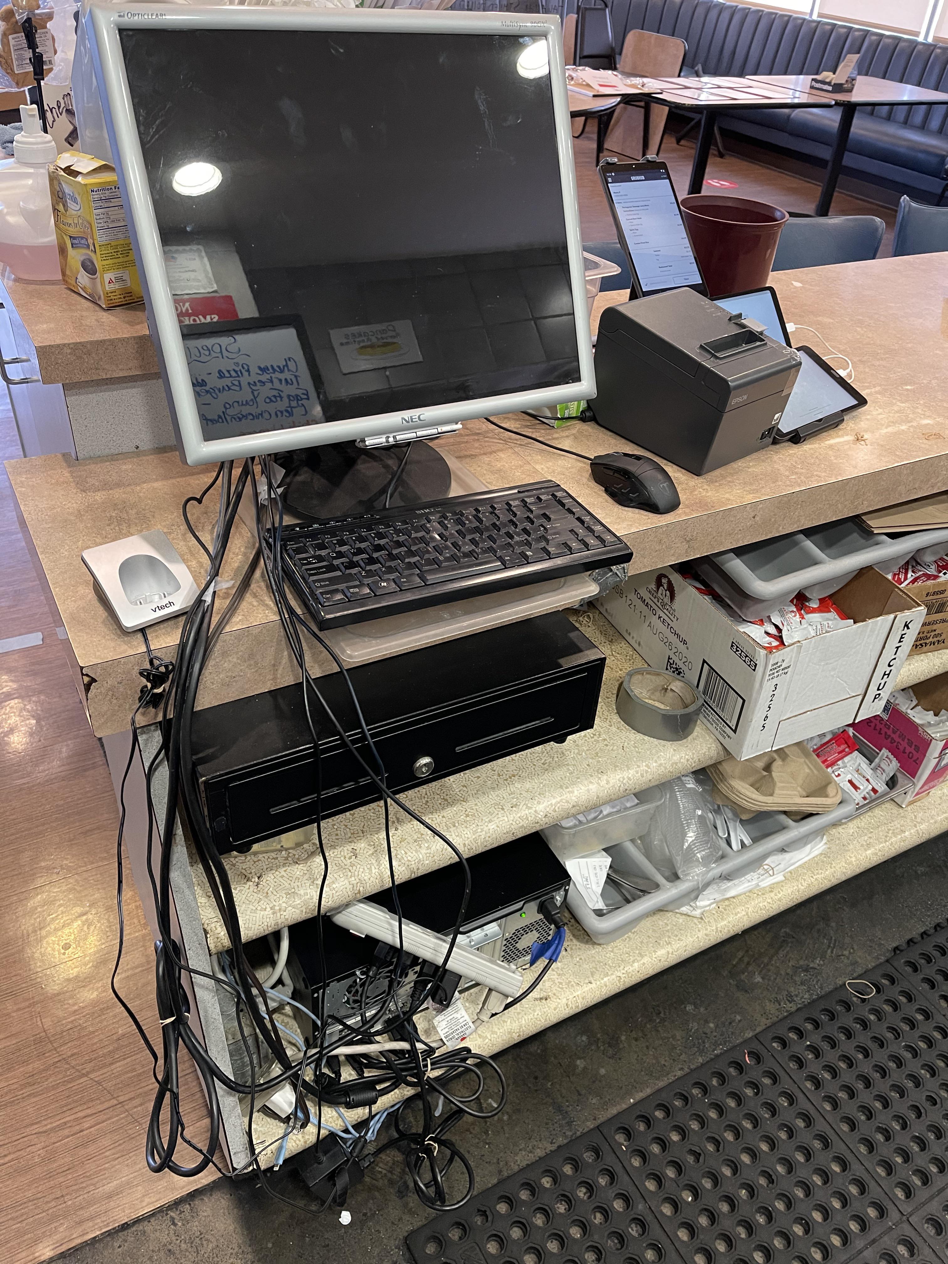 Temporary ghetto POS solution. | Scrolller