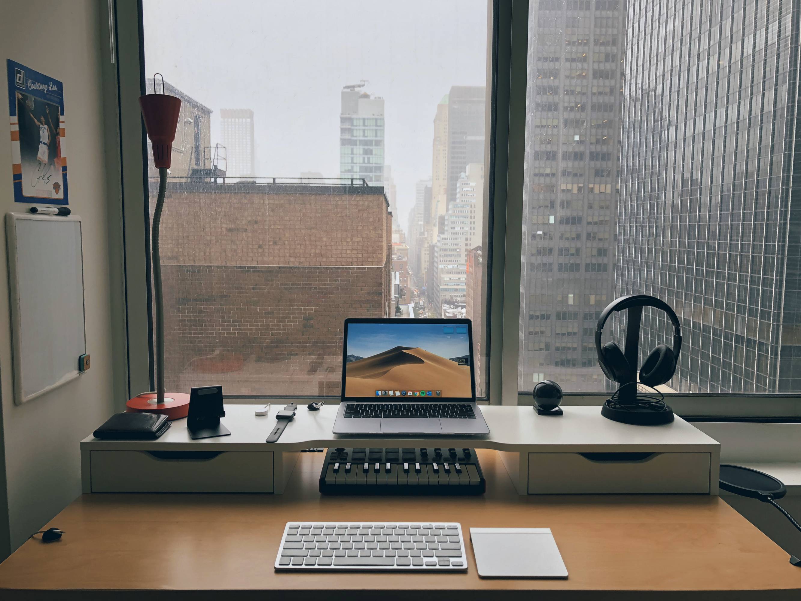 Temporary setup before my ultrawide arrives. | Scrolller