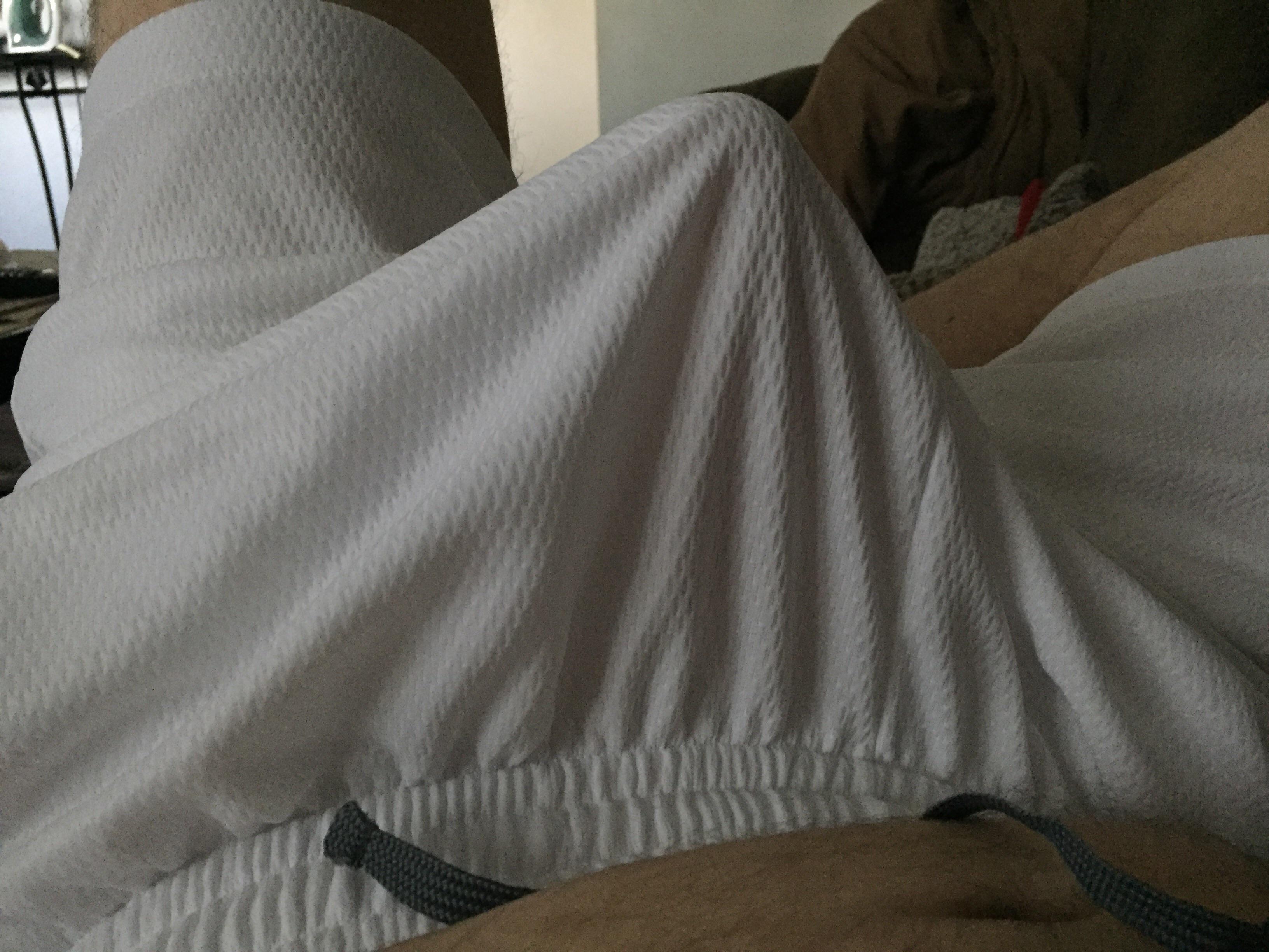 Tenting in my workout shorts | Scrolller