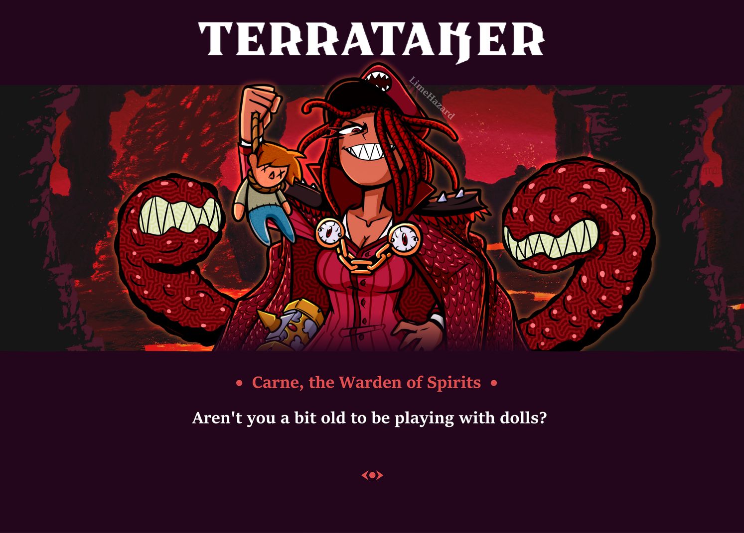 TERRA-TAKER: Wall of Flesh. | Scrolller