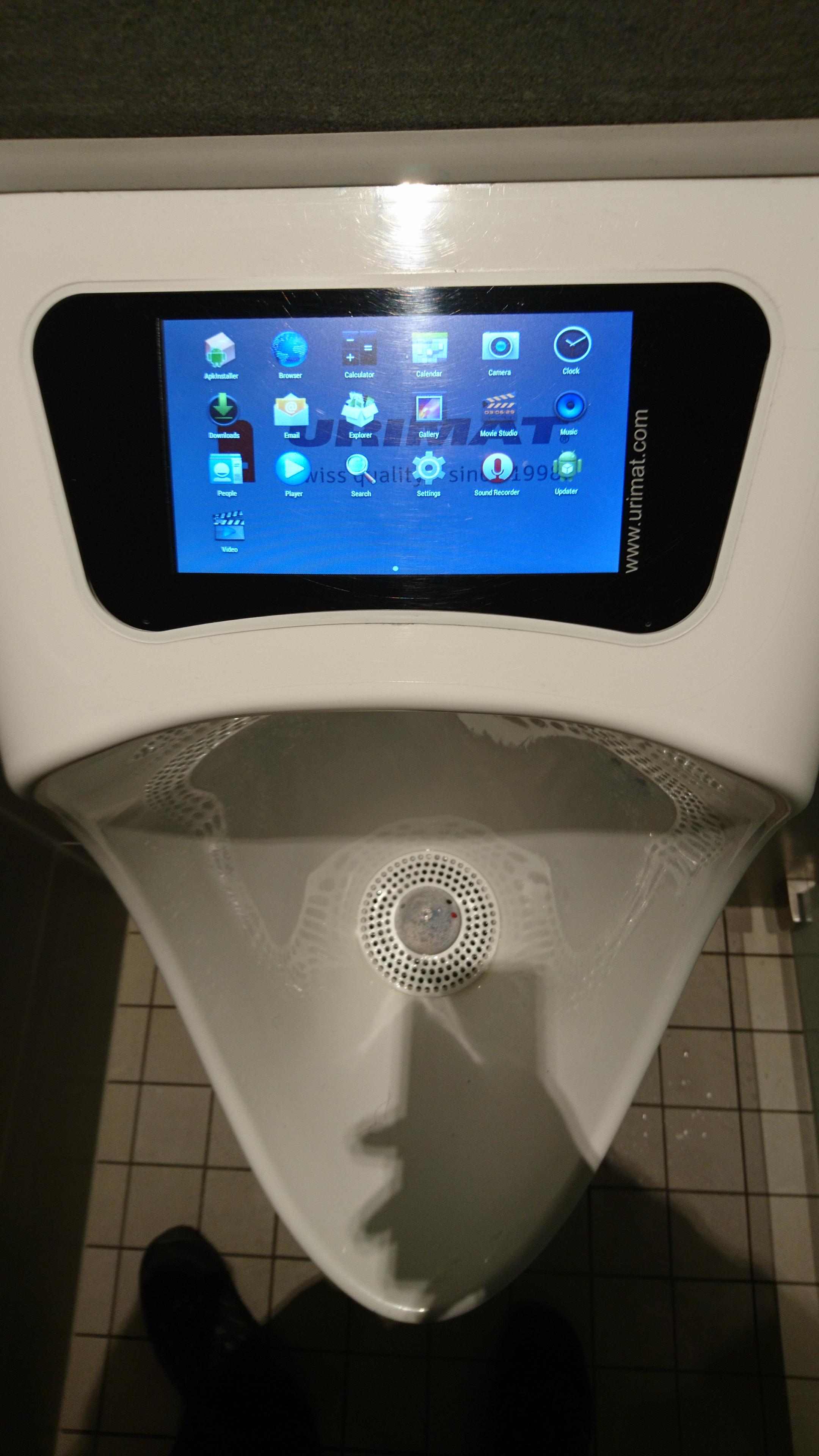 Terrible place for an Android touchscreen | Scrolller