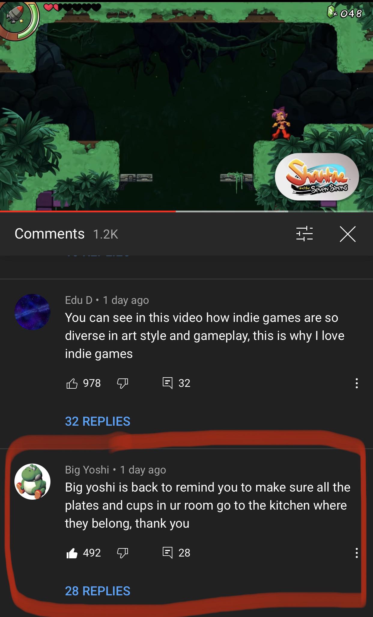 Thank You Big Yoshi! | Scrolller