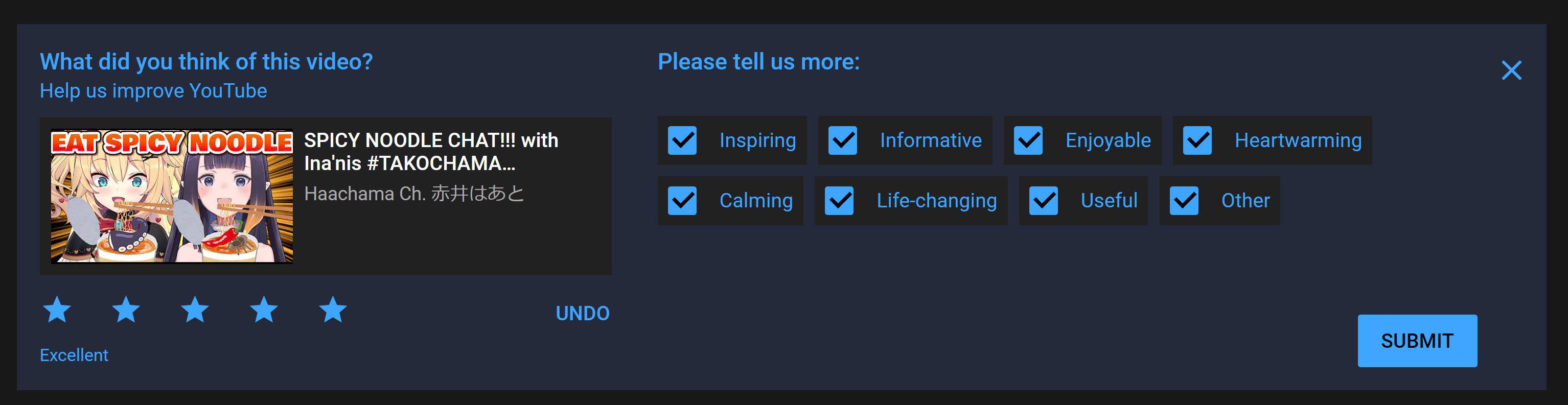 Thanks for asking, youtube-kun! | Scrolller
