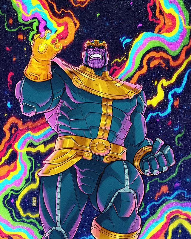 Thanos by Jen Bartel | Scrolller