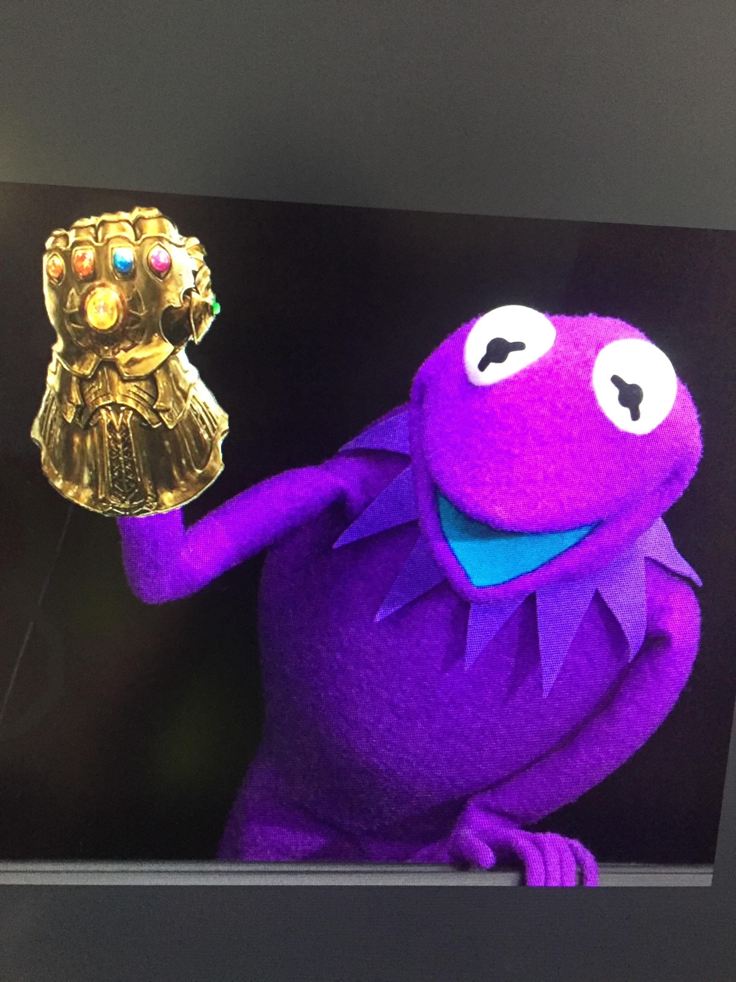 Thanos Kermit | Scrolller