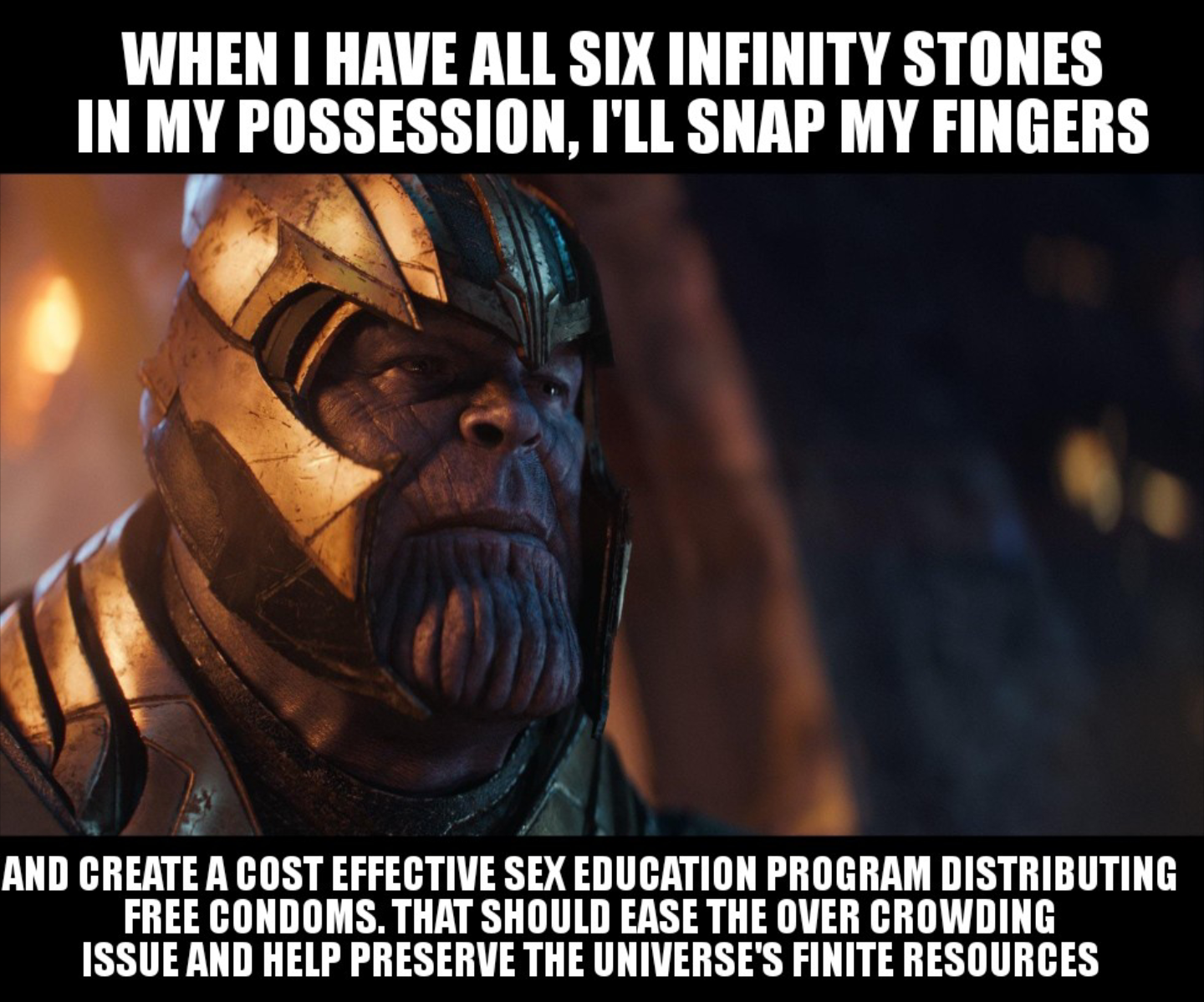 Thanos plan b | Scrolller