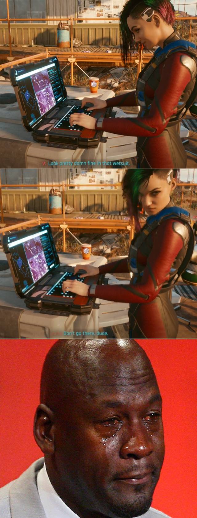 That dialogue is the real Soul Killer | Scrolller