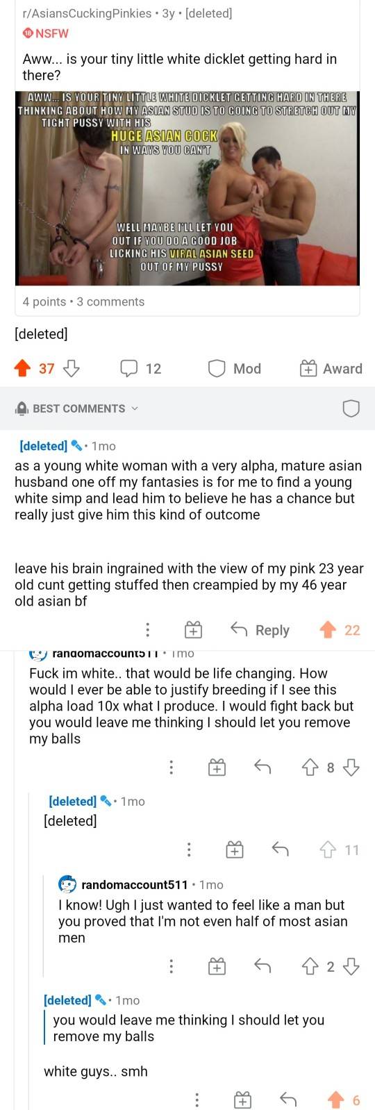 Cuck status: over 9000 | Scrolller