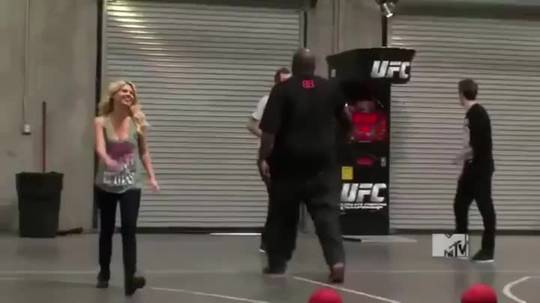 That time when Chanel West Coast got hit in the face with a dodgeball | Scrolller