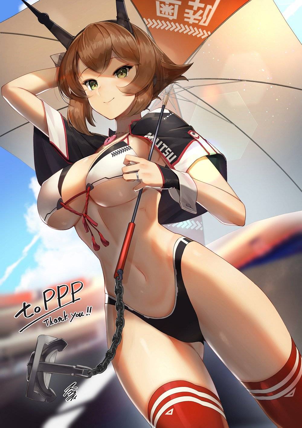 Race Queen Mutsu [Kantai Collection] | Scrolller