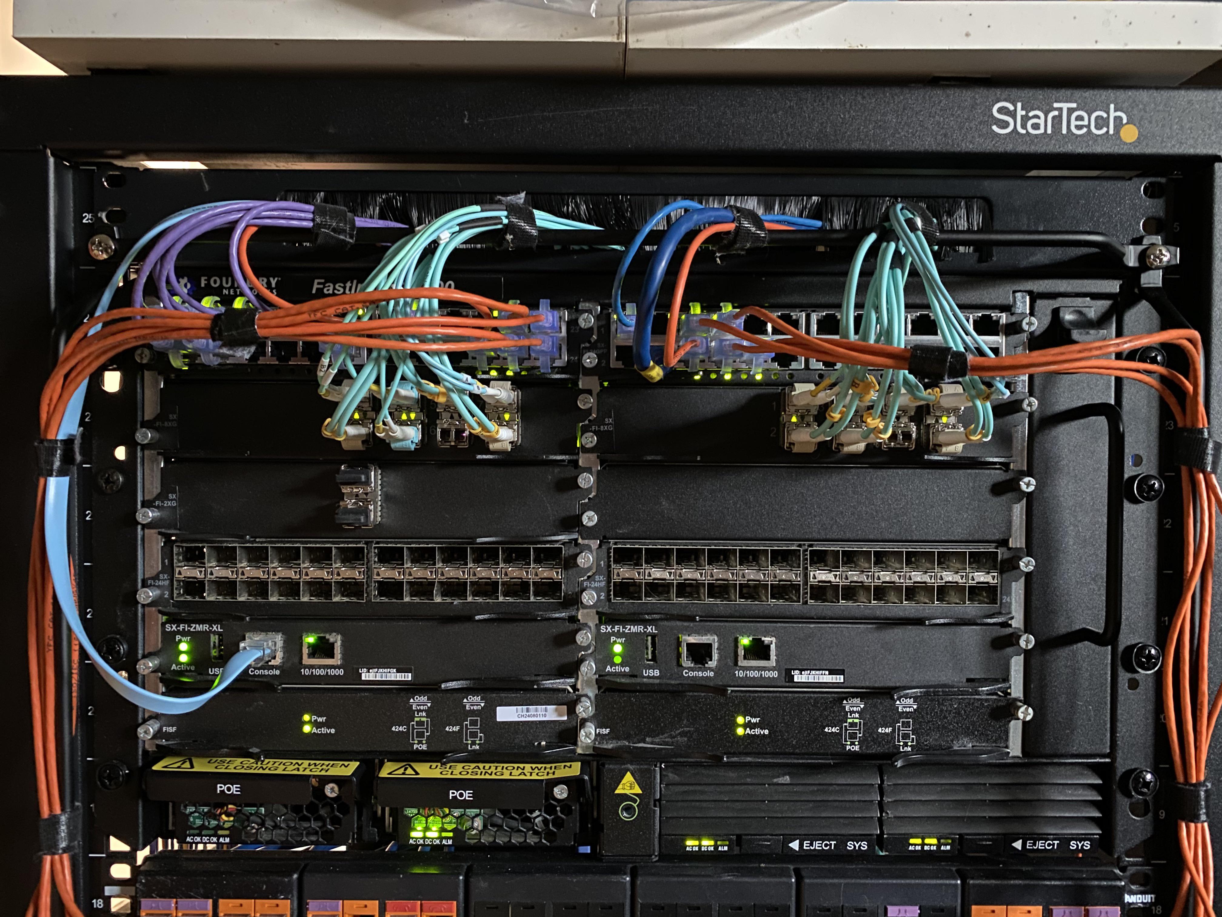 The 10G upgrade to the lab is complete. | Scrolller