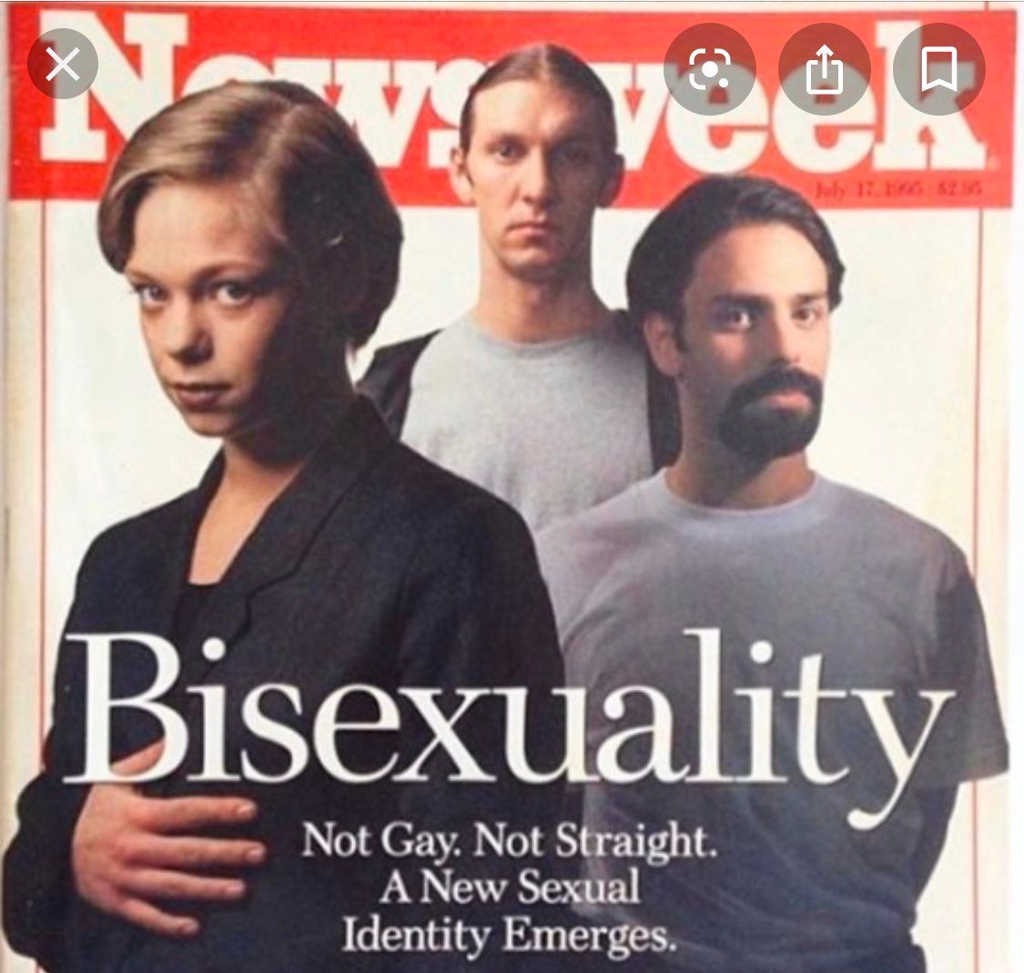 the 1995 Time magazine cover on bisexuality | Scrolller