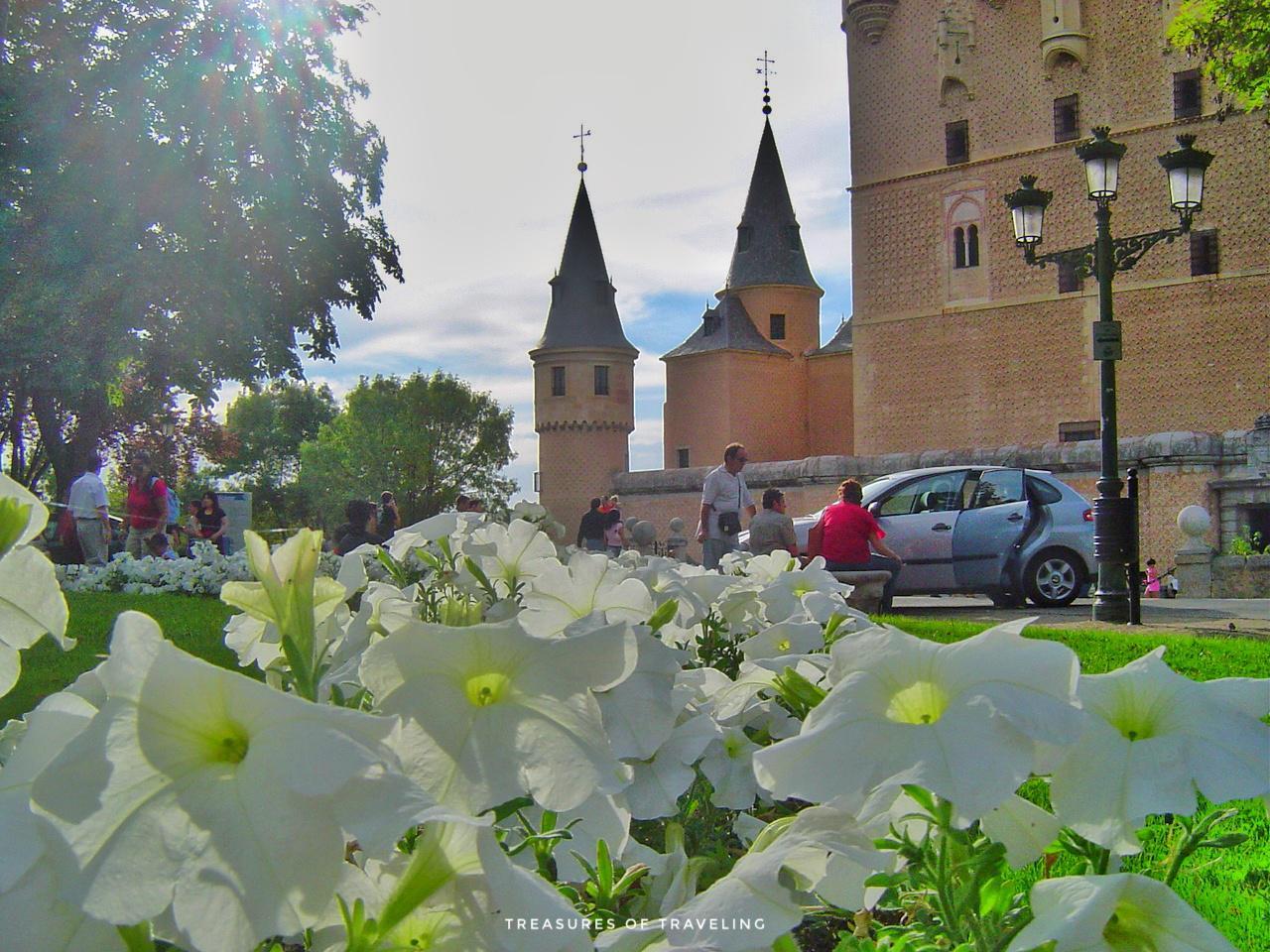 The Alcazar of Segovia has such beautiful fairytale like features with its many turrets, that it ...