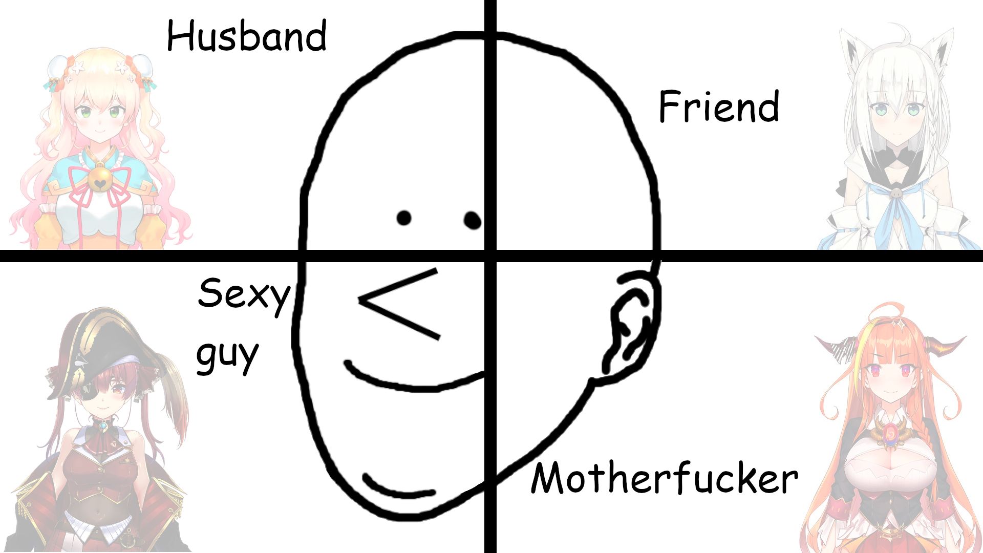 The anatomy of a kaigai-niki face | Scrolller