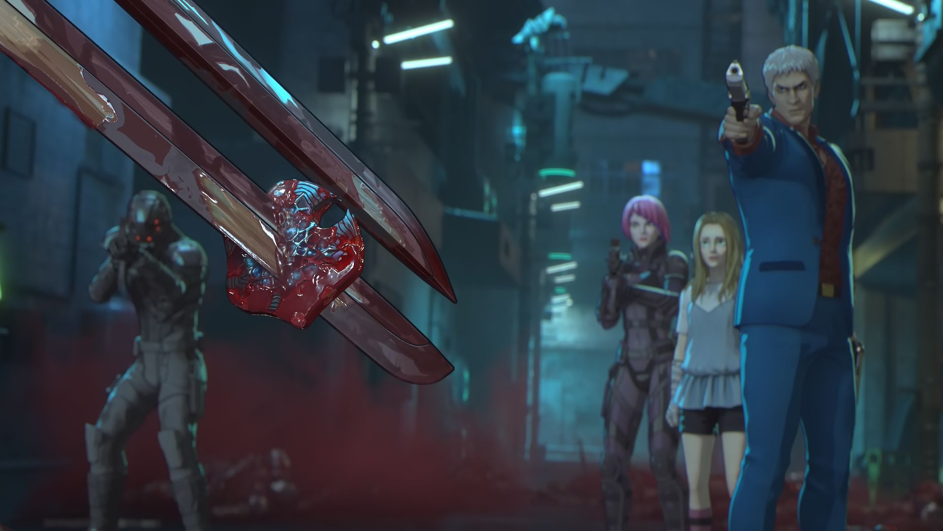 The animations and details of Resleeved are excellent! | Scrolller