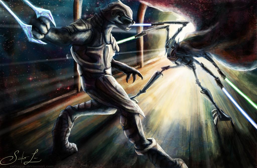The Arbiter versus General Grievous by artissx | Scrolller