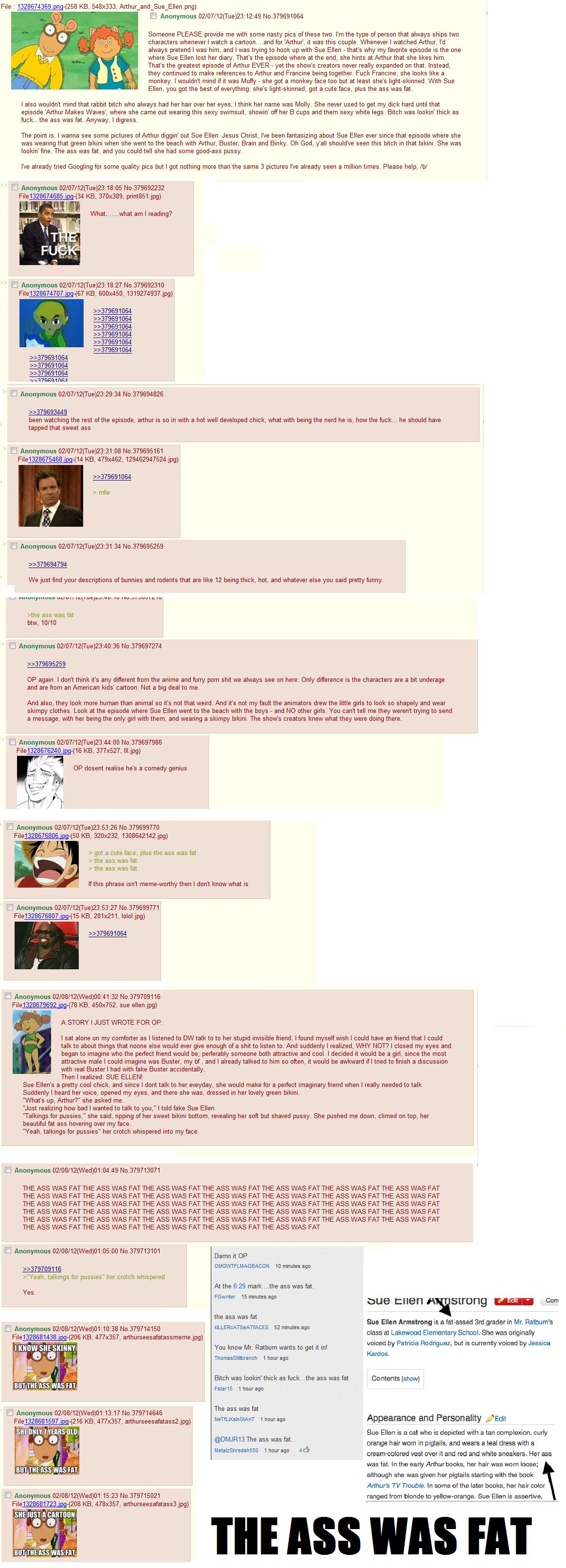 "the ass was fat" | Scrolller