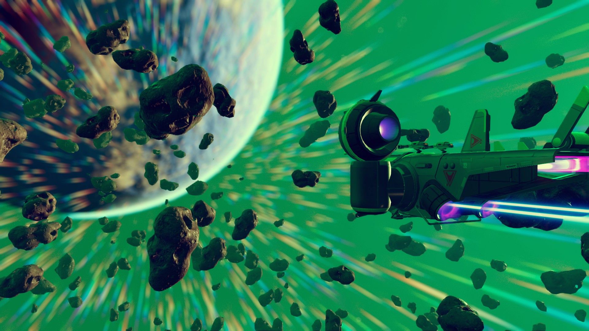 The Asteroid Field | Scrolller