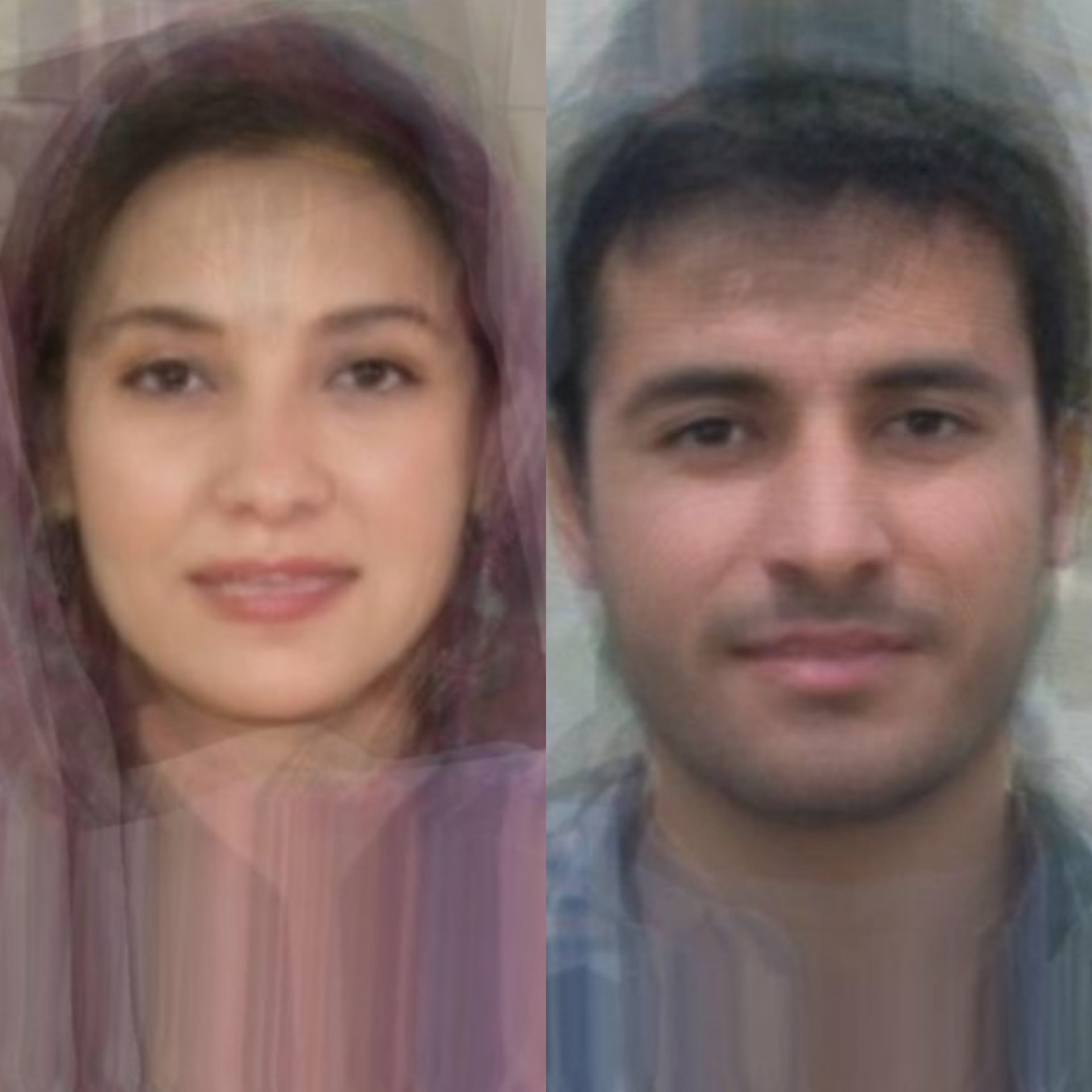 The average face of an Afghan female and male | Scrolller