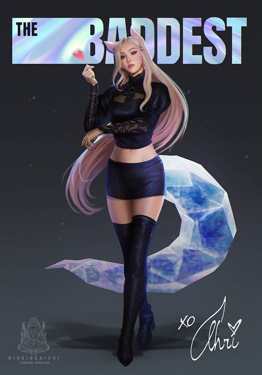 THE BADDEST K/DA Ahri by RinRinDaishi | Scrolller