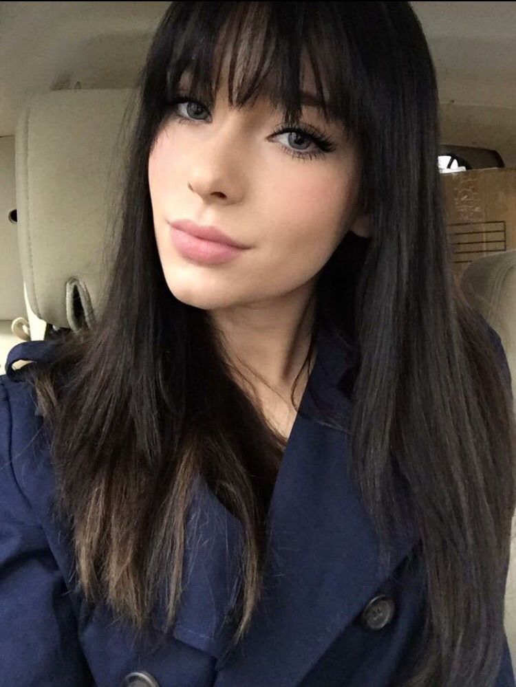 The bangs are getting just a tad long | Scrolller