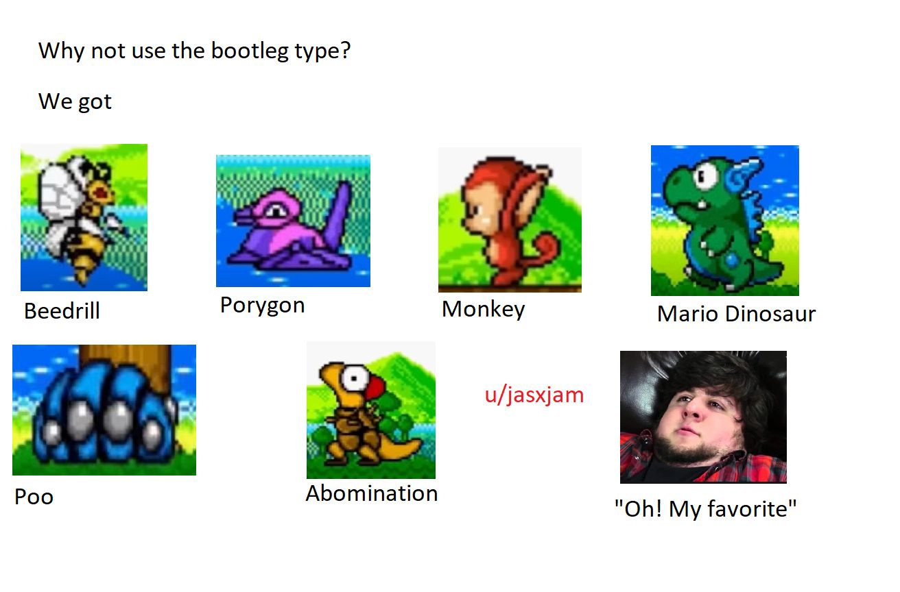 The bootleg type is VASTLY underrated. | Scrolller