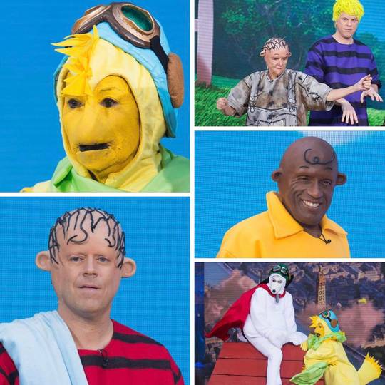 The cast of The Today Show dressed up as characters from ‘Peanuts’ | Scrolller