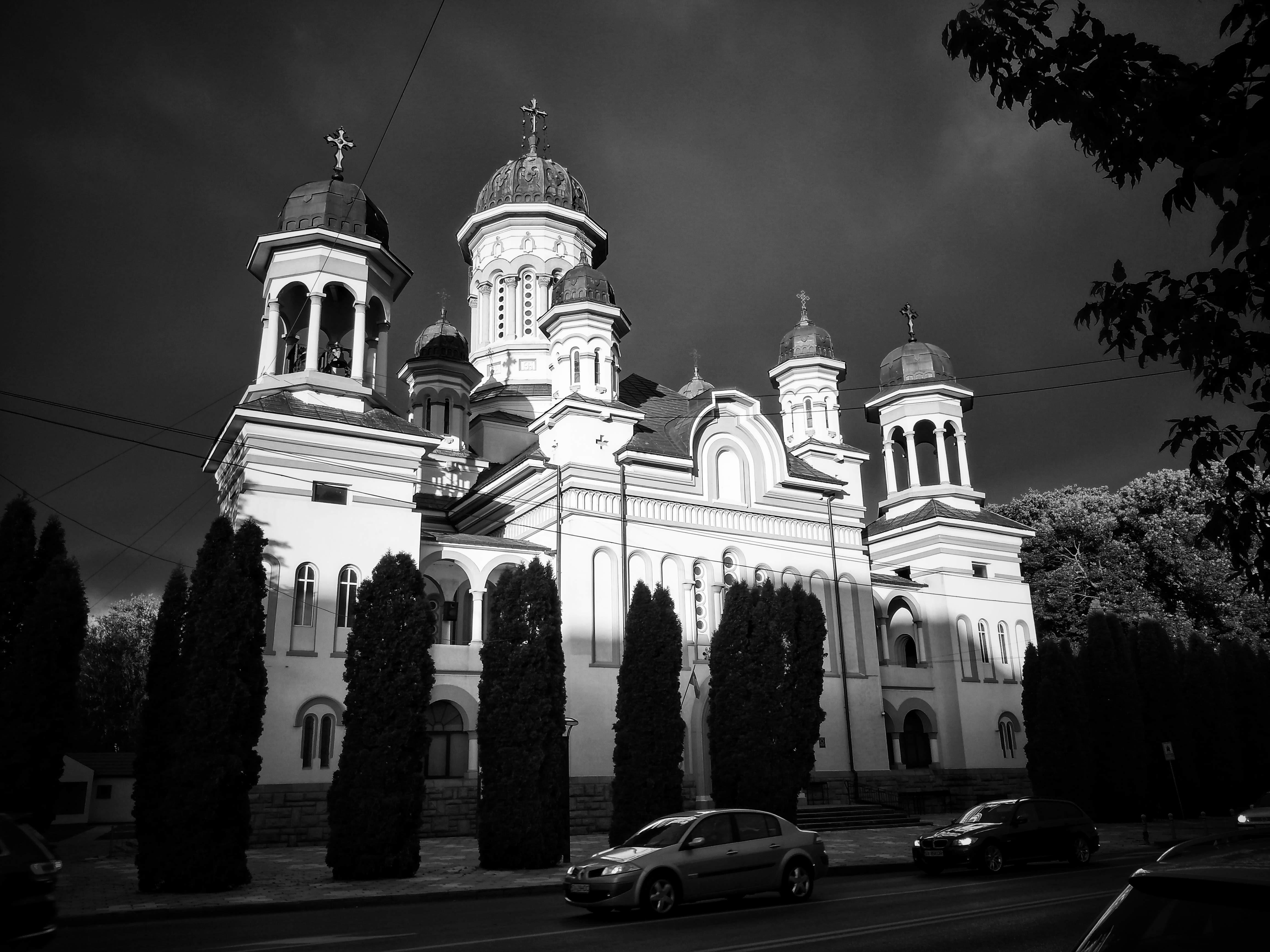 The Cathedral of the Descent of the Holy Spirit from Rădăuți, Suceava county, România [4632 x ...