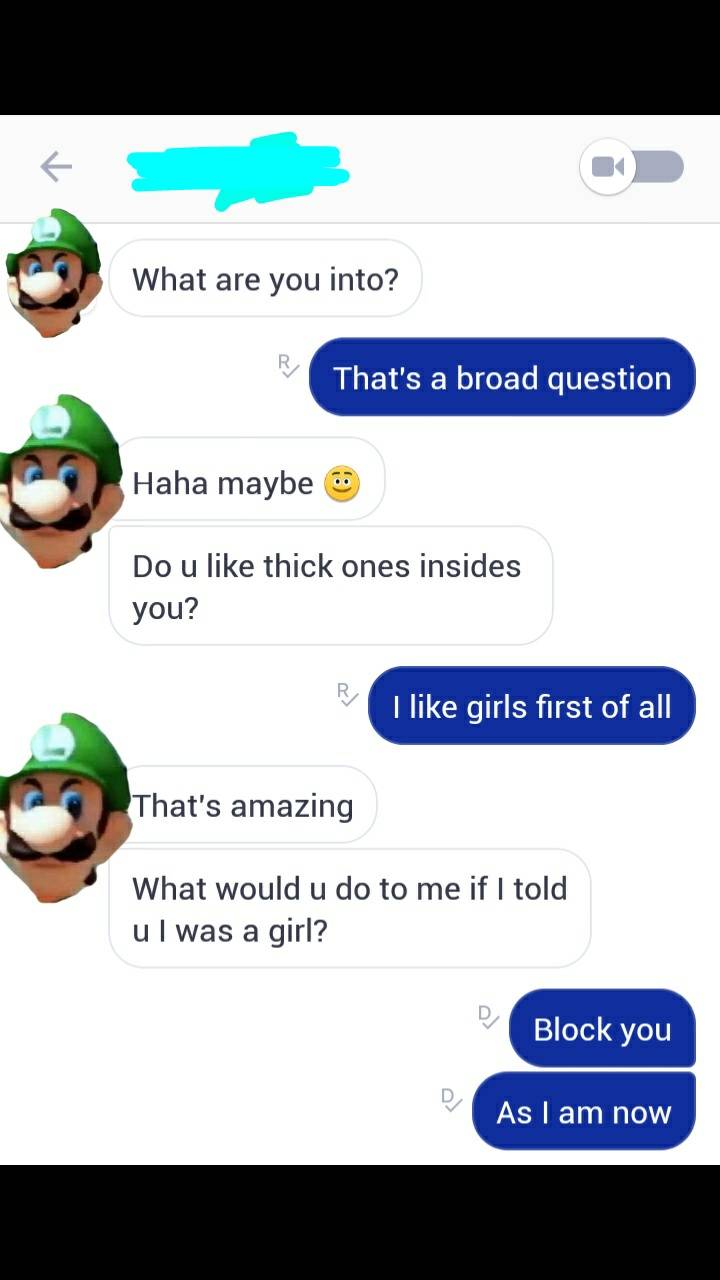 the censor face is how I feel about this interaction | Scrolller