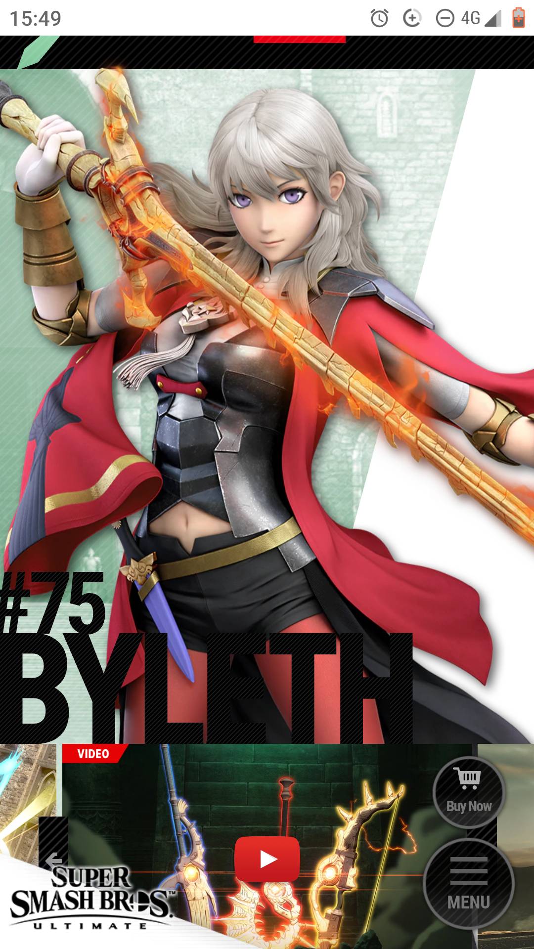 The closest thing we'll get to Edelgard in smash: | Scrolller