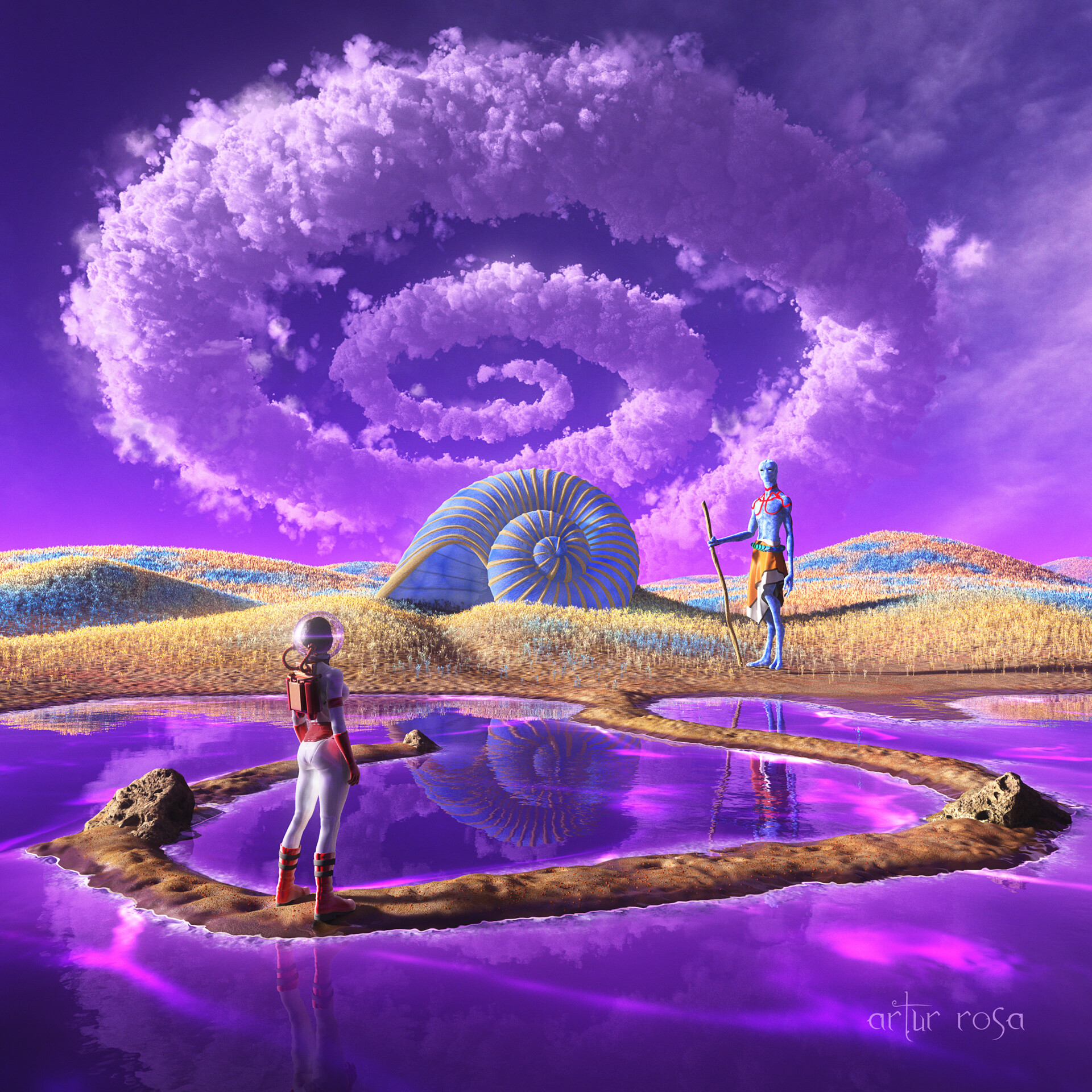 The Cloud Sculptor by Artur Rosa | Scrolller