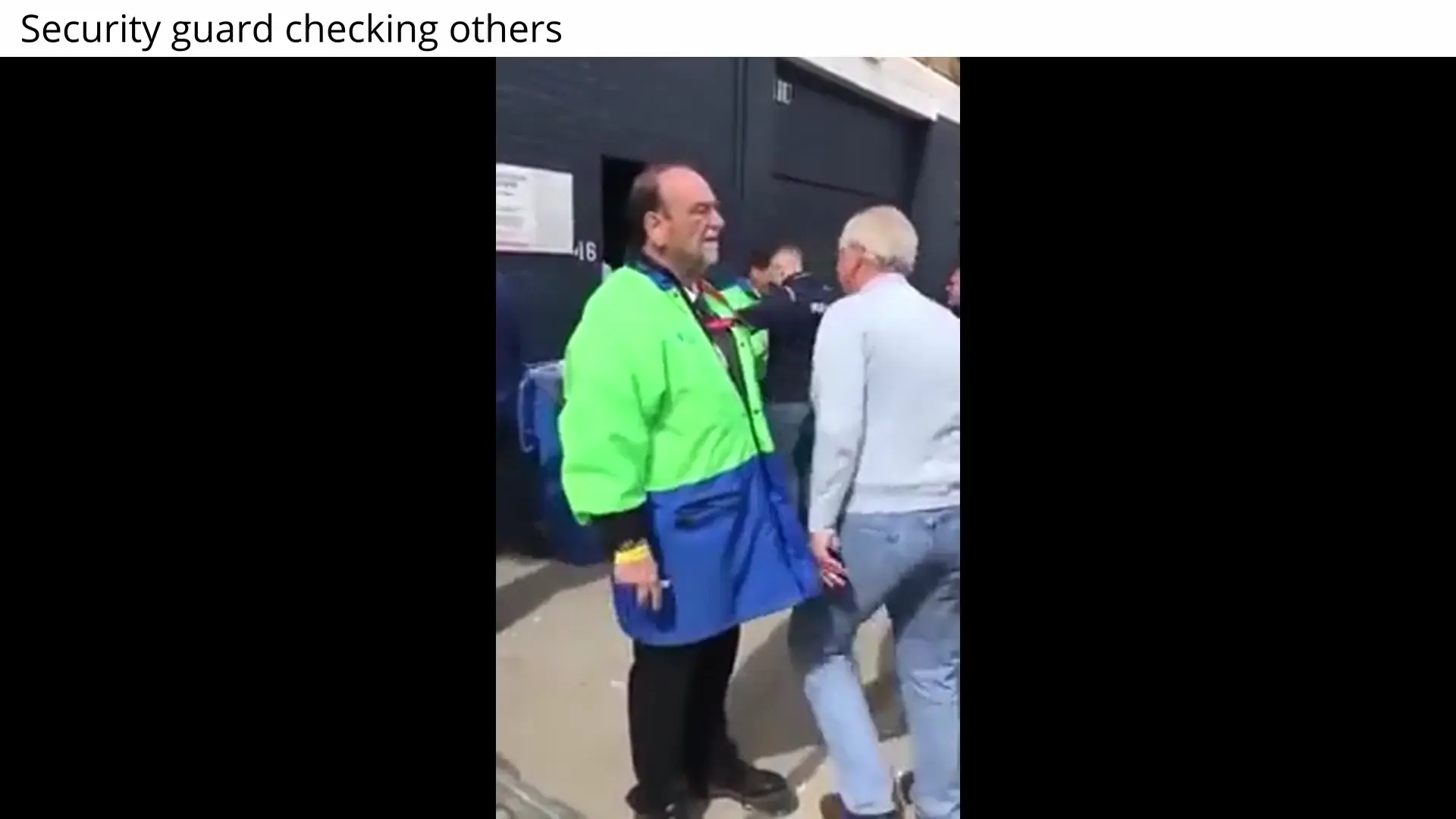 The Duality of Security Guards | Scrolller