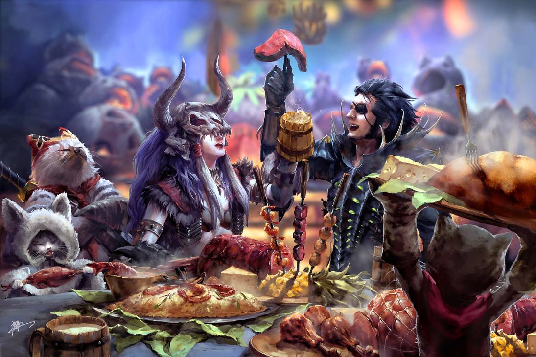 The Feast! by Mujia Liao | Scrolller