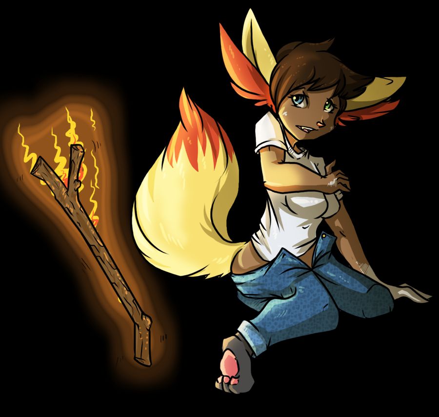 The Fire's Calling [byourii, Braixen Pokemon TF] | Scrolller