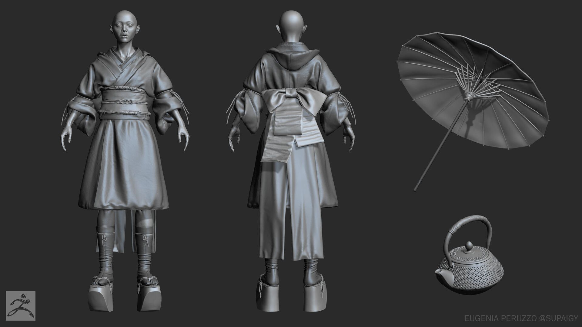 The Geisha - Eugenia Peruzzo. | Scrolller