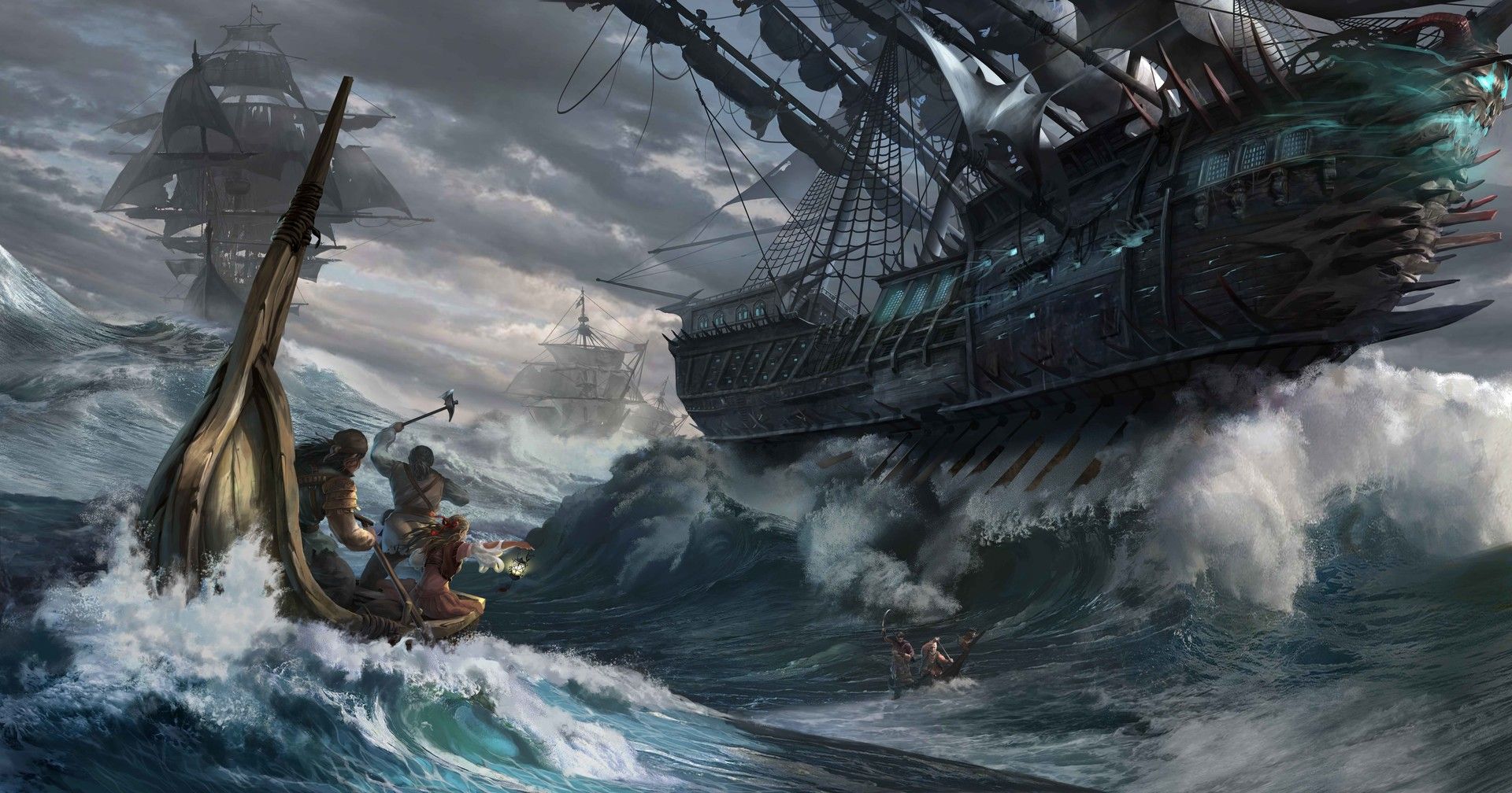 The Ghost Ship by Zhongwei Gao | Scrolller