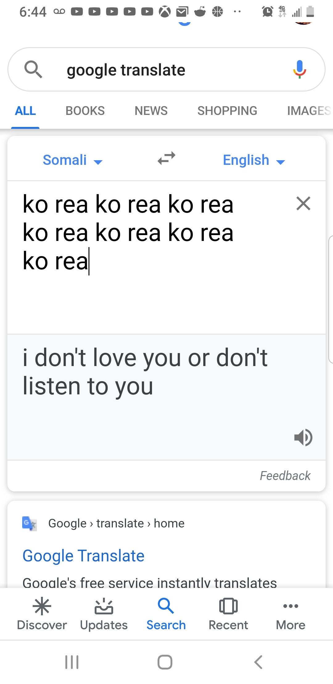 The google translate mystery | Scrolller