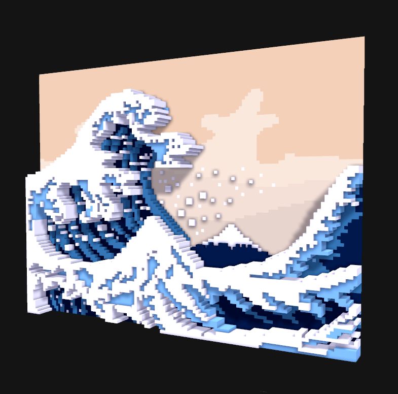 The Great Wave off Kanagawa. | Scrolller